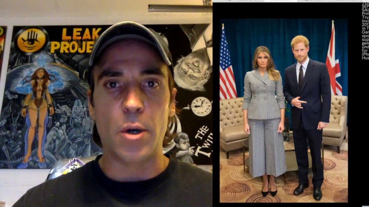 Prince Harry & Melania Trump, World Leaders, Horns & Hidden Hand ...