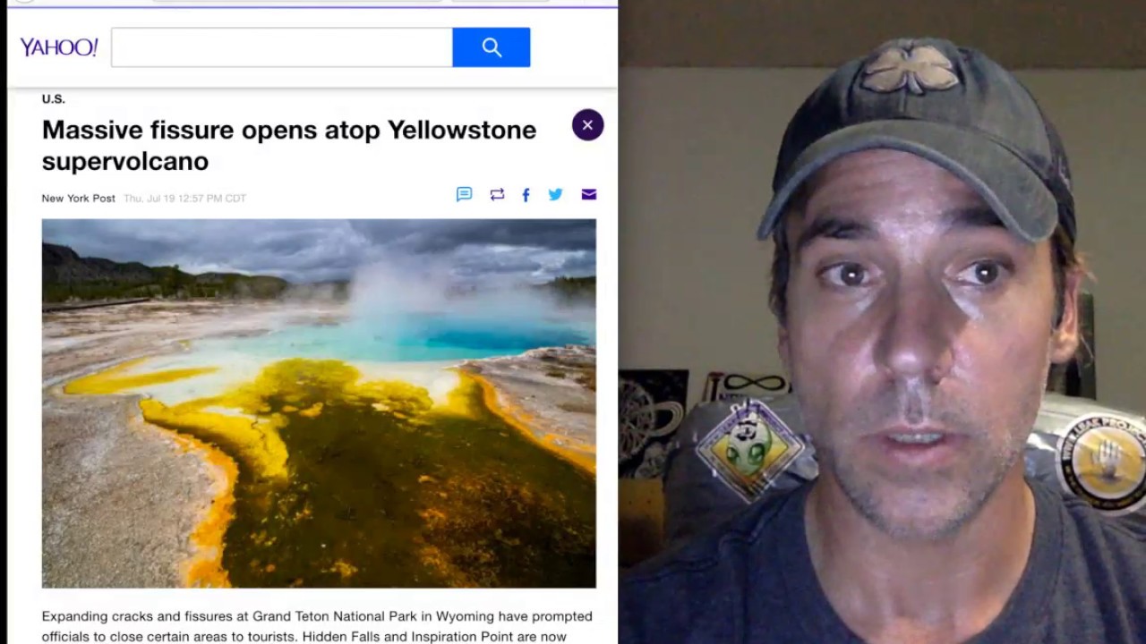 Huge Fissure Opens atop Yellowstone Supervolcano, Completely Unrelated ...