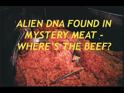 Whats in the Meat? Samples Verify Alien DNA in 20% Tested a Mystery ...