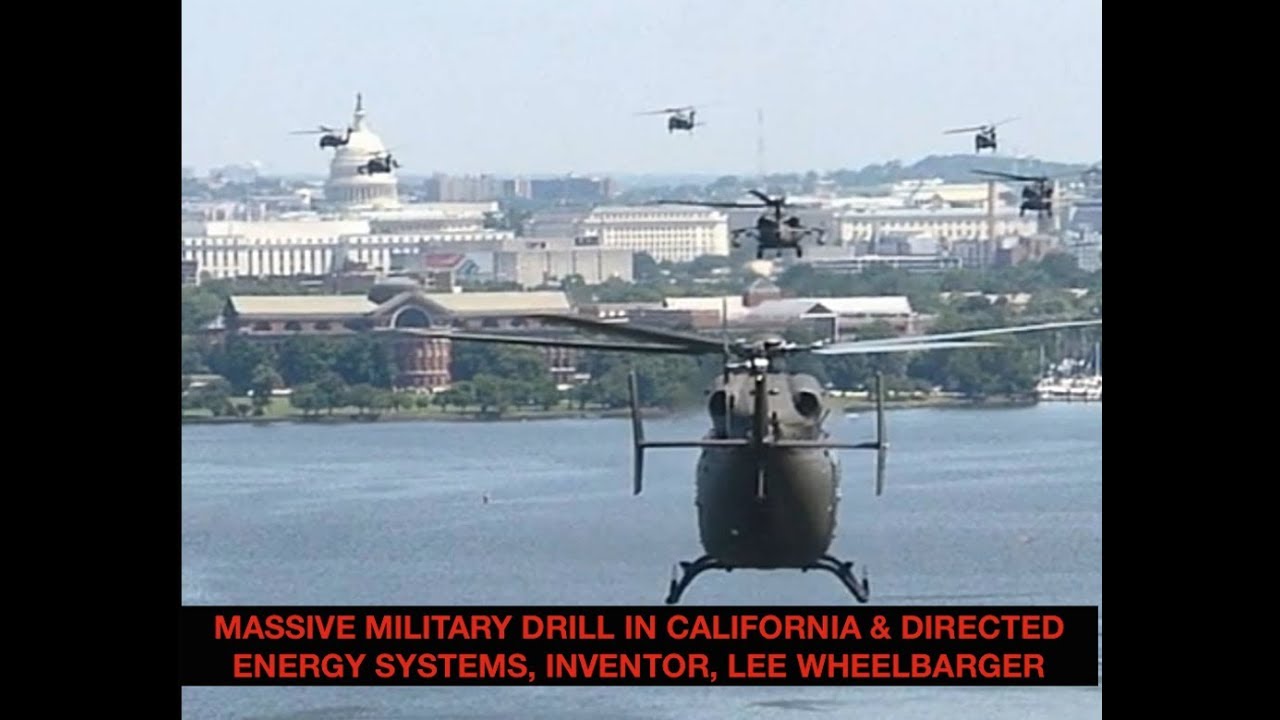 Massive Military Drill in California, UN in SLC? Directed Energy ...