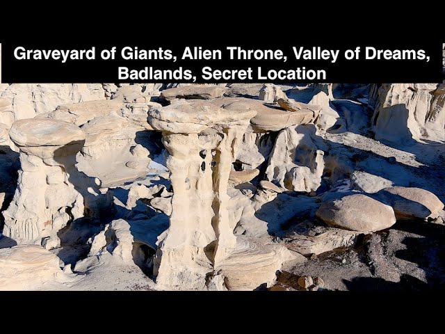 Graveyard of Giants, Alien Throne, Valley of Dreams, Badlands, Secret ...