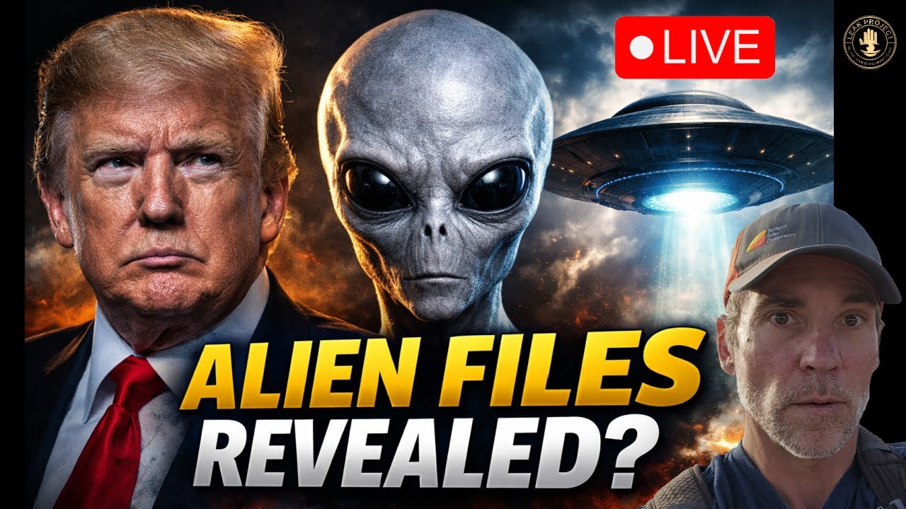 TRUMP ORDERS "ALIEN FILES" RELEASE - DISCLOSURE PHASE 2? - Leak Project
